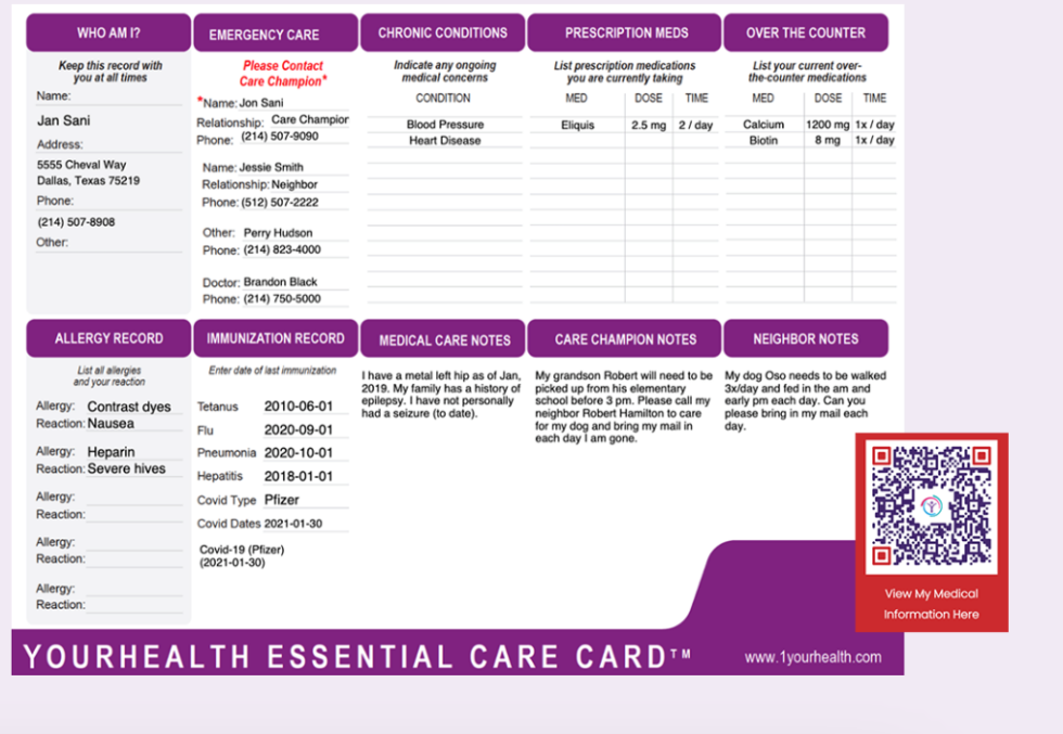 Your Health | Bringing health and wellness control to consumers